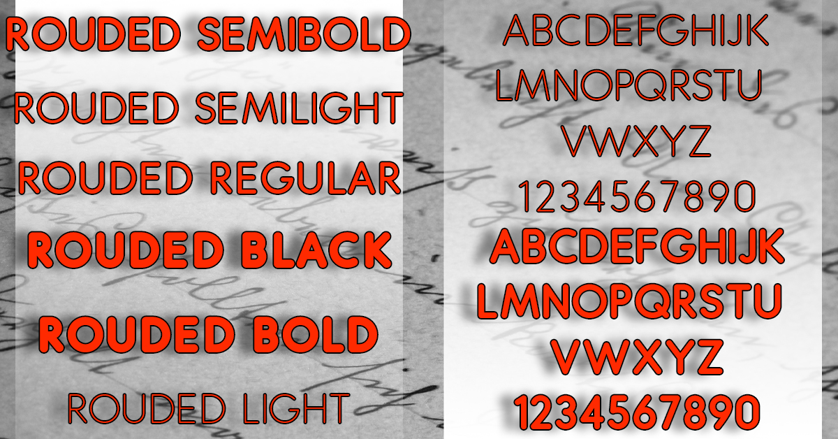 Rounded Modern Font – MasterBundles