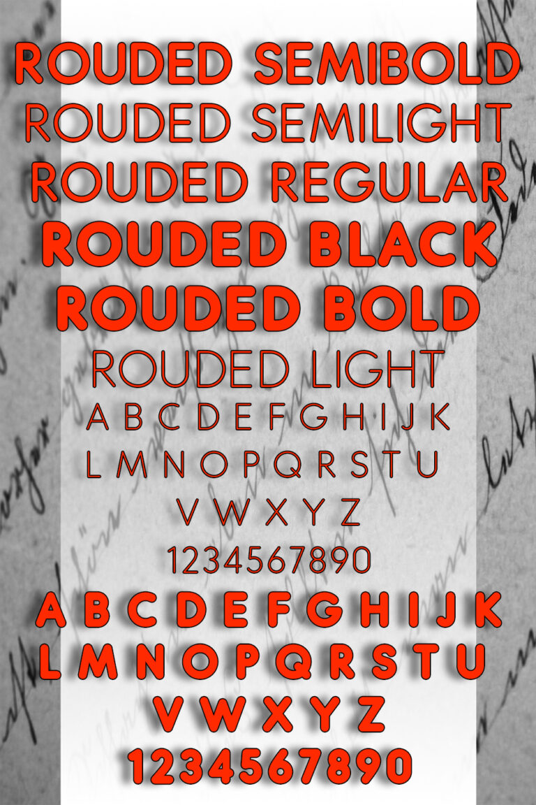 Rounded Modern Font – MasterBundles