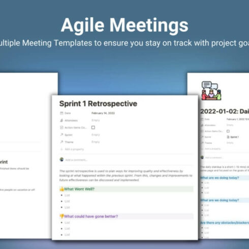 Notion Agile Dashboard | Master Bundles