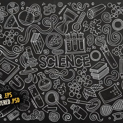 Science Objects & Elements Set | Master Bundles