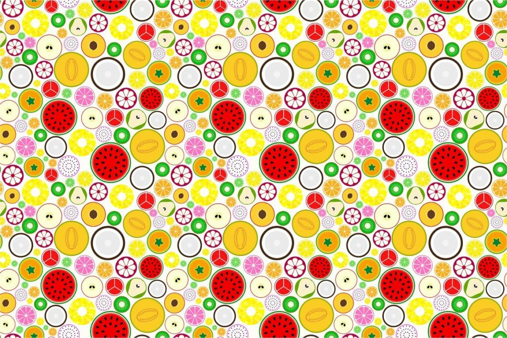 Fruit Seamless Patterns Swatches – MasterBundles