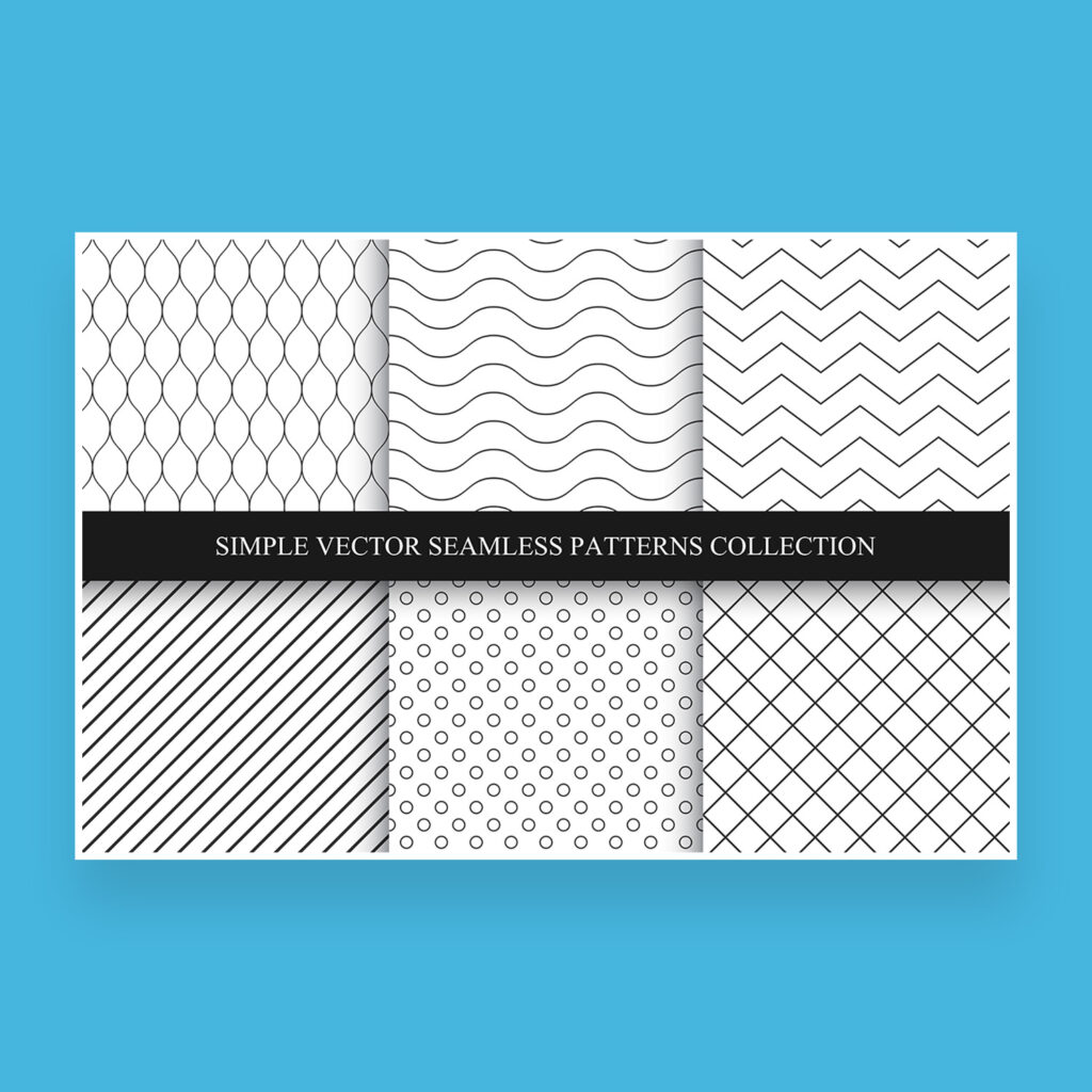 Seamless Geometric Minimal Patterns – MasterBundles