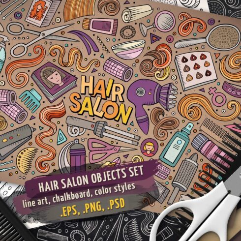 Hair Salon Objects Set | Master Bundles