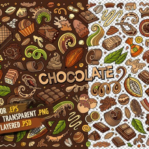 Chocolate Objects & Symbols Set | Master Bundles