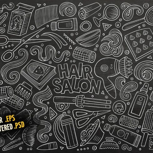 Hair Salon Objects Set | Master Bundles