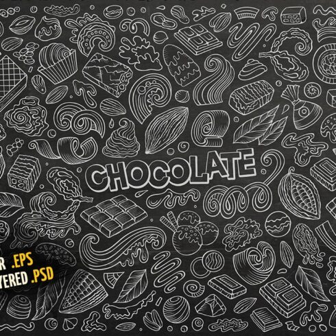 Chocolate Objects & Symbols Set | Master Bundles