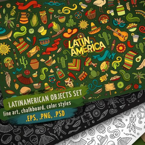 Latin American Objects Set | Master Bundles