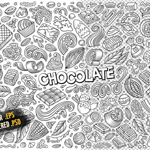Chocolate Objects & Symbols Set | Master Bundles