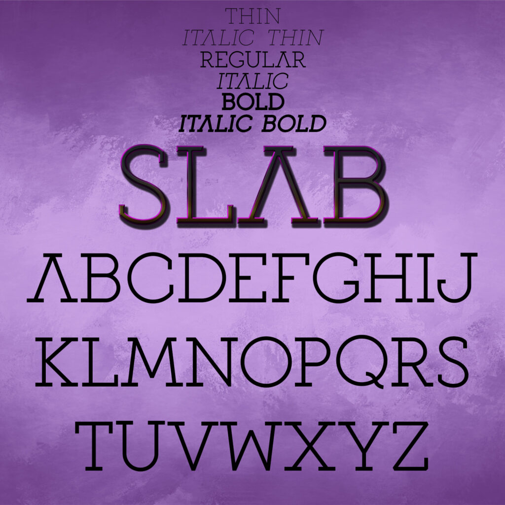 Slab Font – MasterBundles