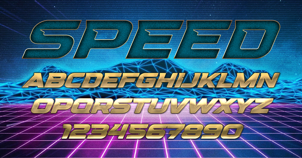 Headline Speed Font – MasterBundles