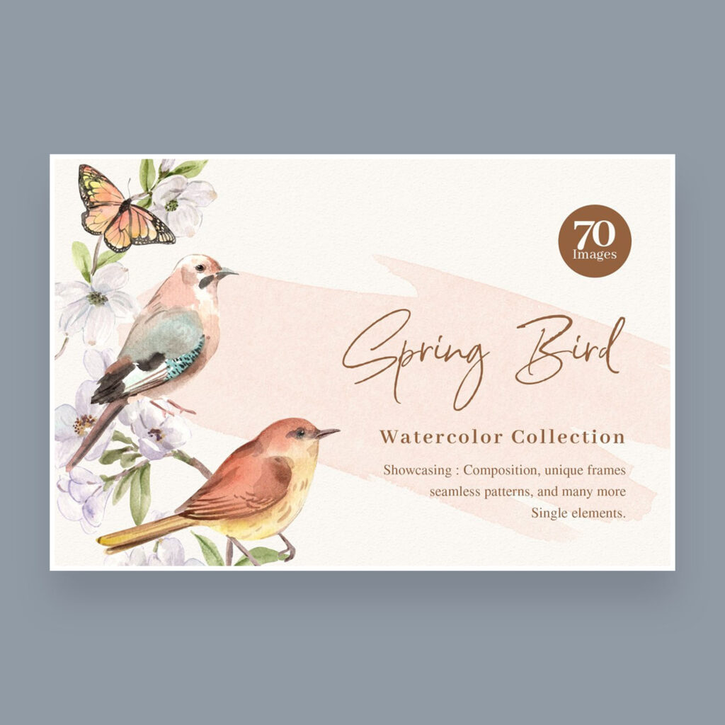 Spring Buds Illustration | Master Bundles