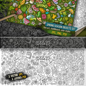 Spring Buds Illustration | Master Bundles