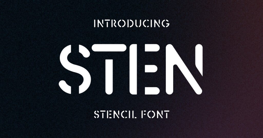 Sten Font – MasterBundles