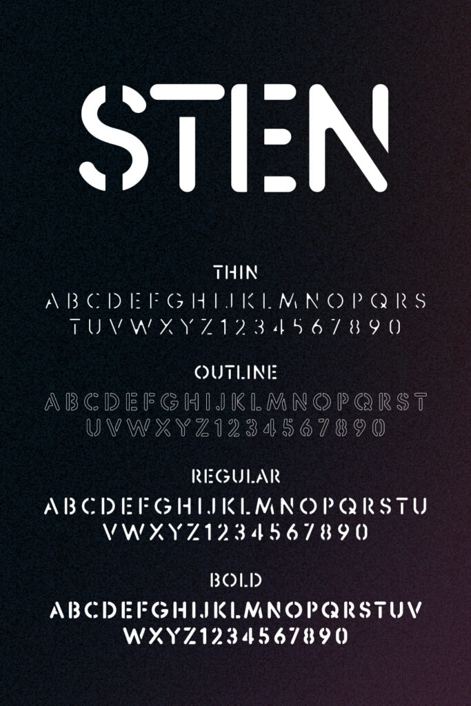 Sten Font – MasterBundles