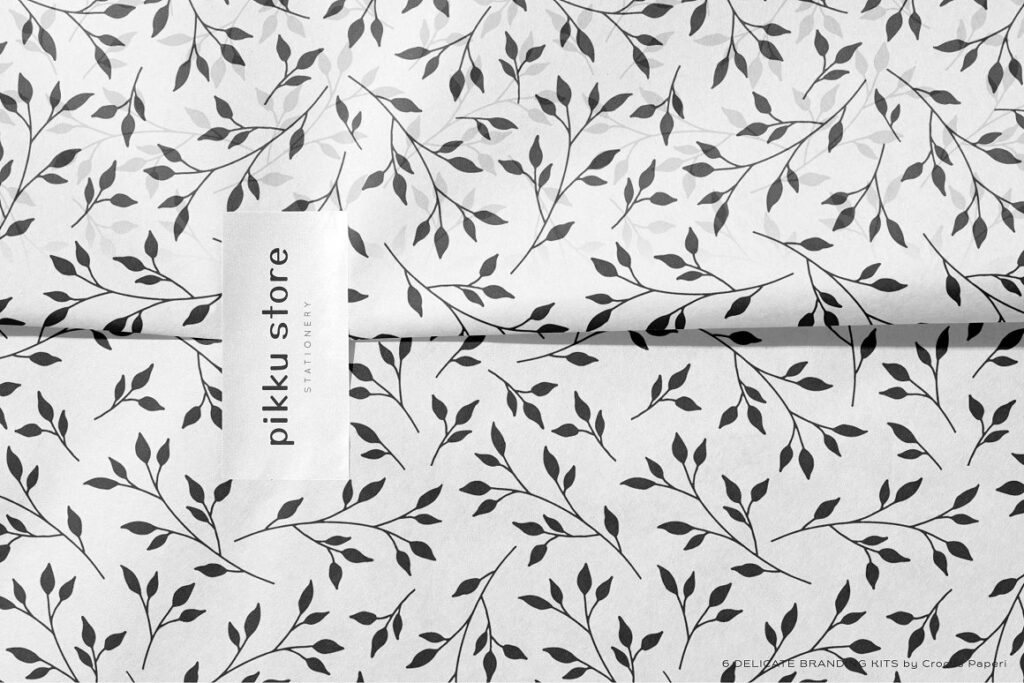 33 Delicate Logos ~ 6 Brand Kits – MasterBundles