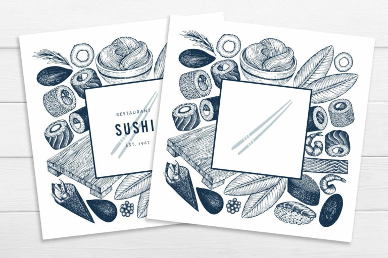 Sushi Vector Collection – MasterBundles