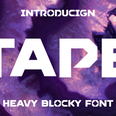 Tape Font | Master Bundles