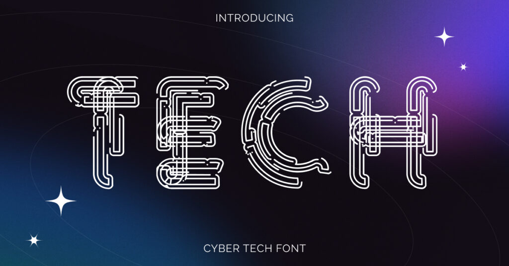 Tech Font – MasterBundles