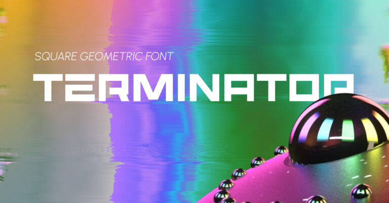 Terminator Font – MasterBundles