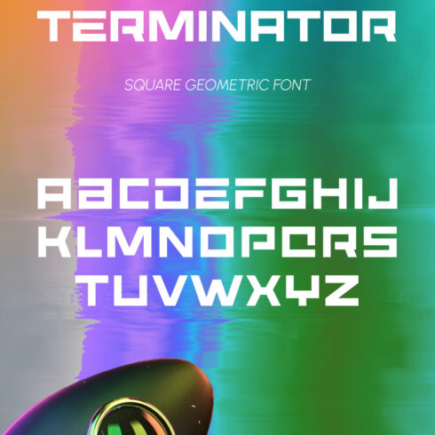 Terminator Font | Master Bundles