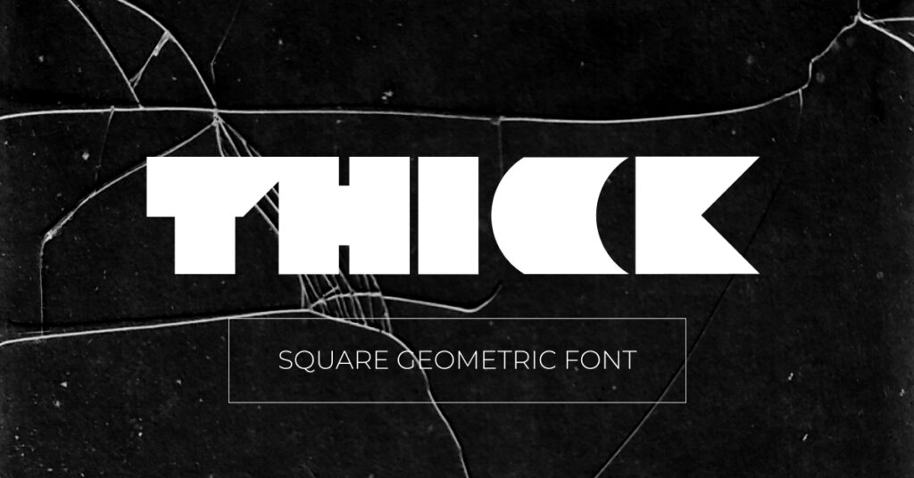 Thick Font – MasterBundles