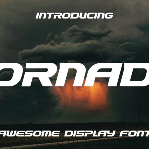 Tornado Font | Master Bundles