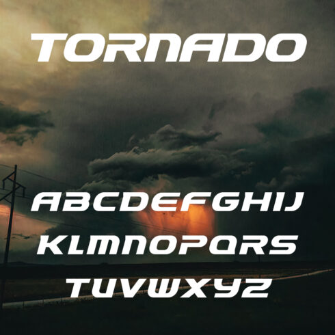 Tornado Font | Master Bundles