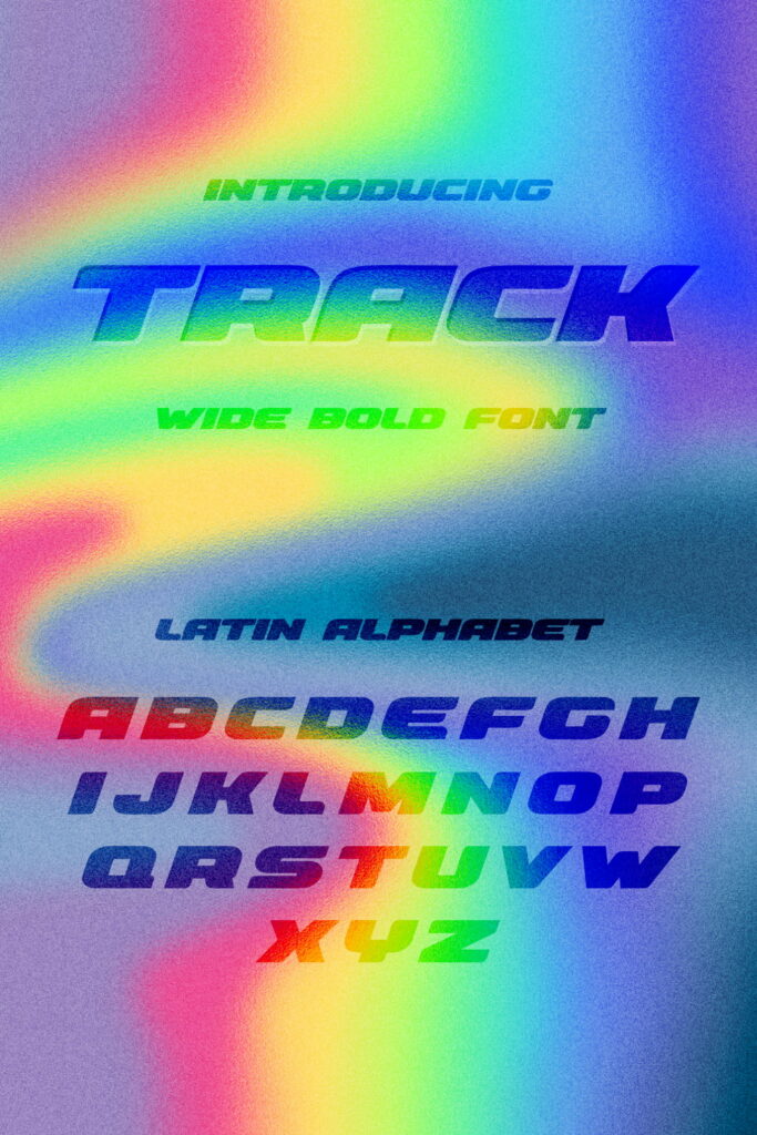 Track Font – MasterBundles