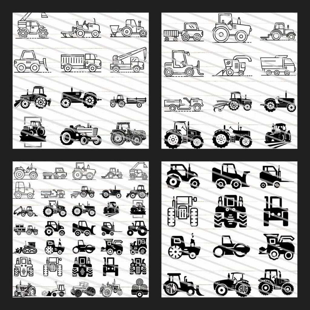 Tractor SVG Bundle – MasterBundles