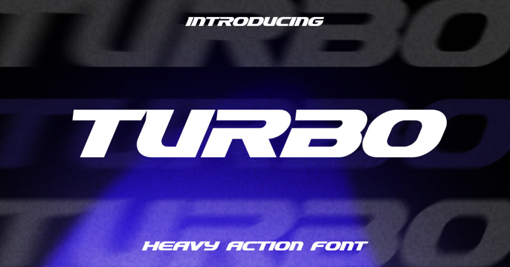 Turbo Sport Font – MasterBundles