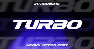 Turbo Sport Font – MasterBundles