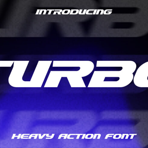 Turbo Sport Font | Master Bundles
