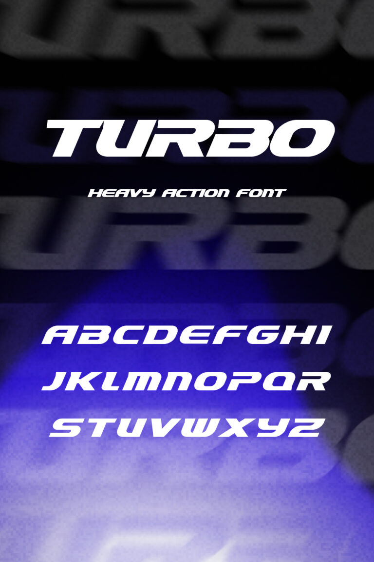 Turbo Sport Font – MasterBundles