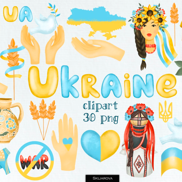 Ukraine Digital Stickers – MasterBundles