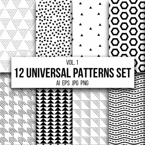 12 Universal Patterns Set | Master Bundles