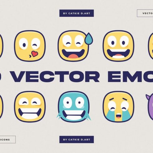 Vector Emoji Pack | Master Bundles