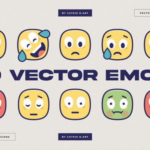 Vector Emoji Pack | Master Bundles