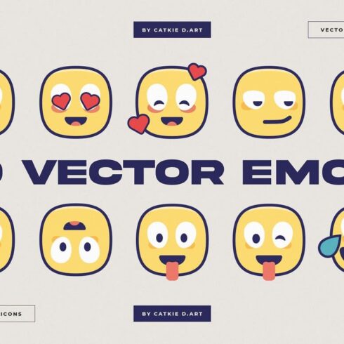 Vector Emoji Pack | Master Bundles
