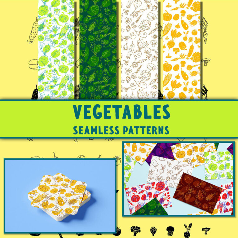 Seafood Patterns – MasterBundles