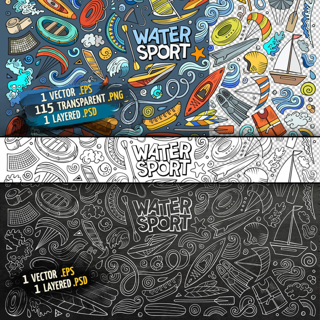 Water Sports Objects Set – MasterBundles Water Sports Objects Set – MasterBundles