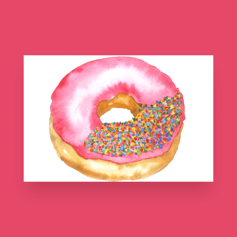Watercolor Donuts Clip Art – MasterBundles