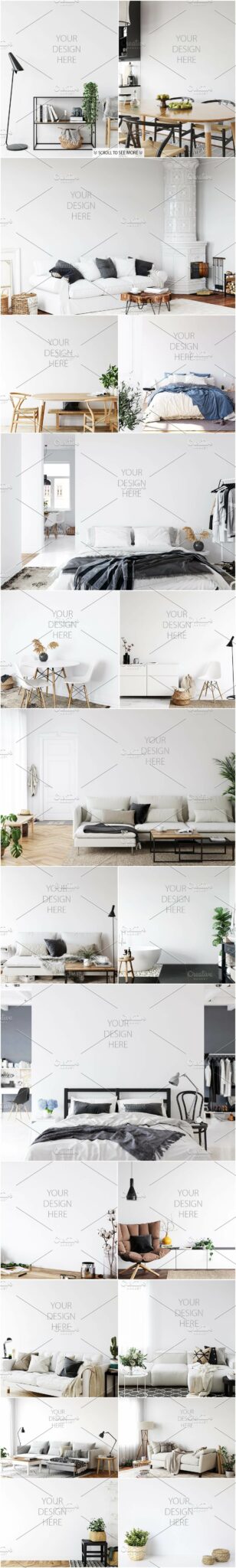 Frames & Walls Scandinavian Bundle – MasterBundles