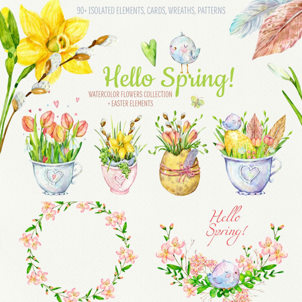 Spring Bulbs Illustration – MasterBundles