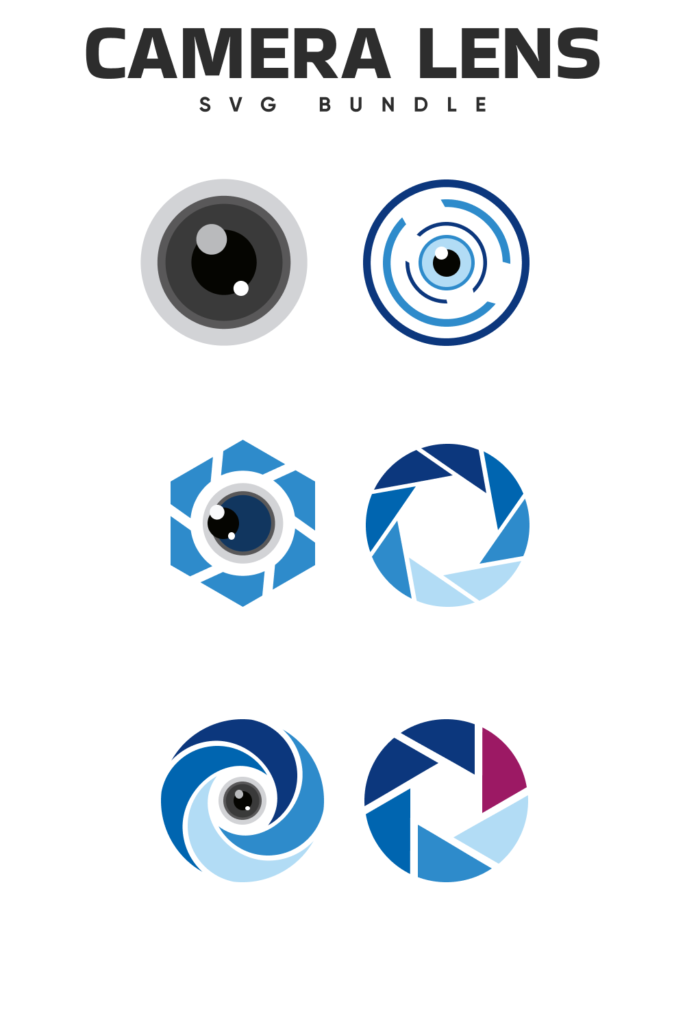 Camera Lens SVG Designs – MasterBundles