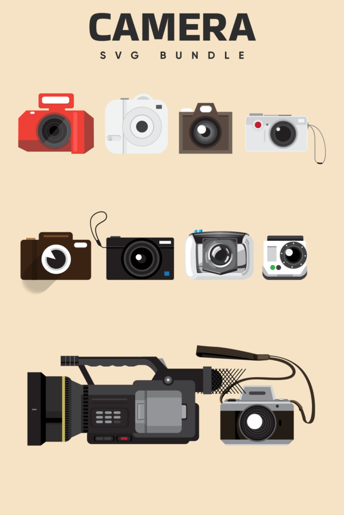 Camera SVG Free – MasterBundles