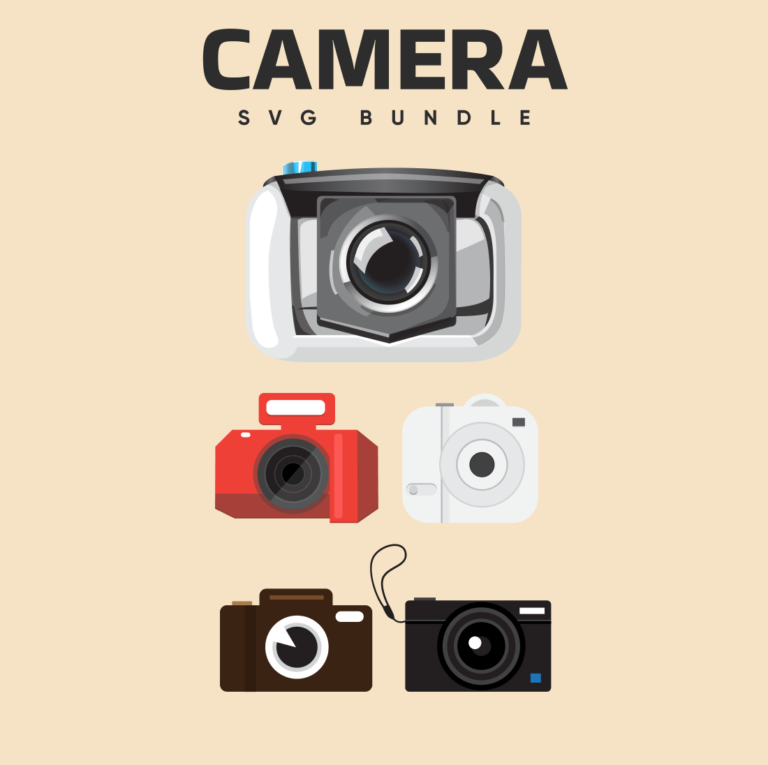 Camera SVG Free – MasterBundles