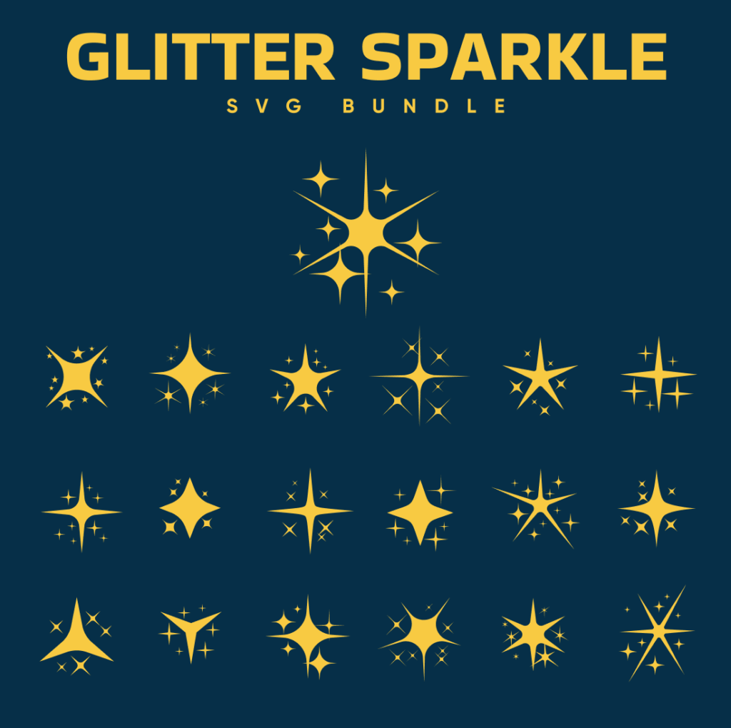 Glitter Sparkle SVG – MasterBundles