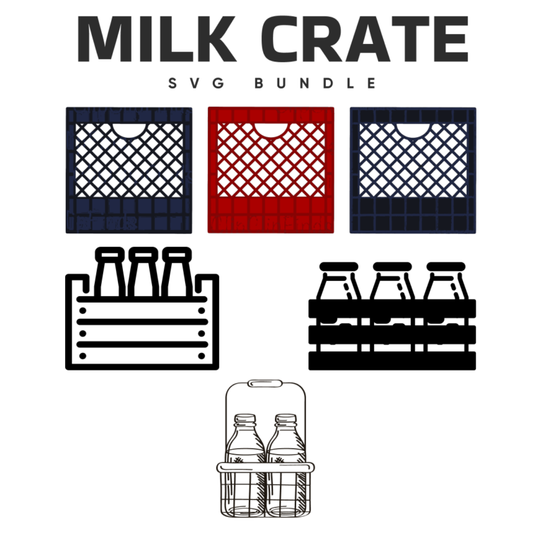 Milk Crate SVG Design – MasterBundles