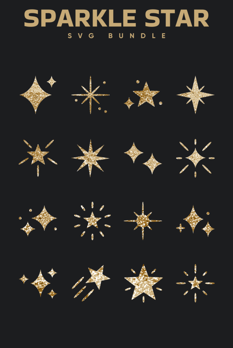 Sparkle Star SVG – MasterBundles
