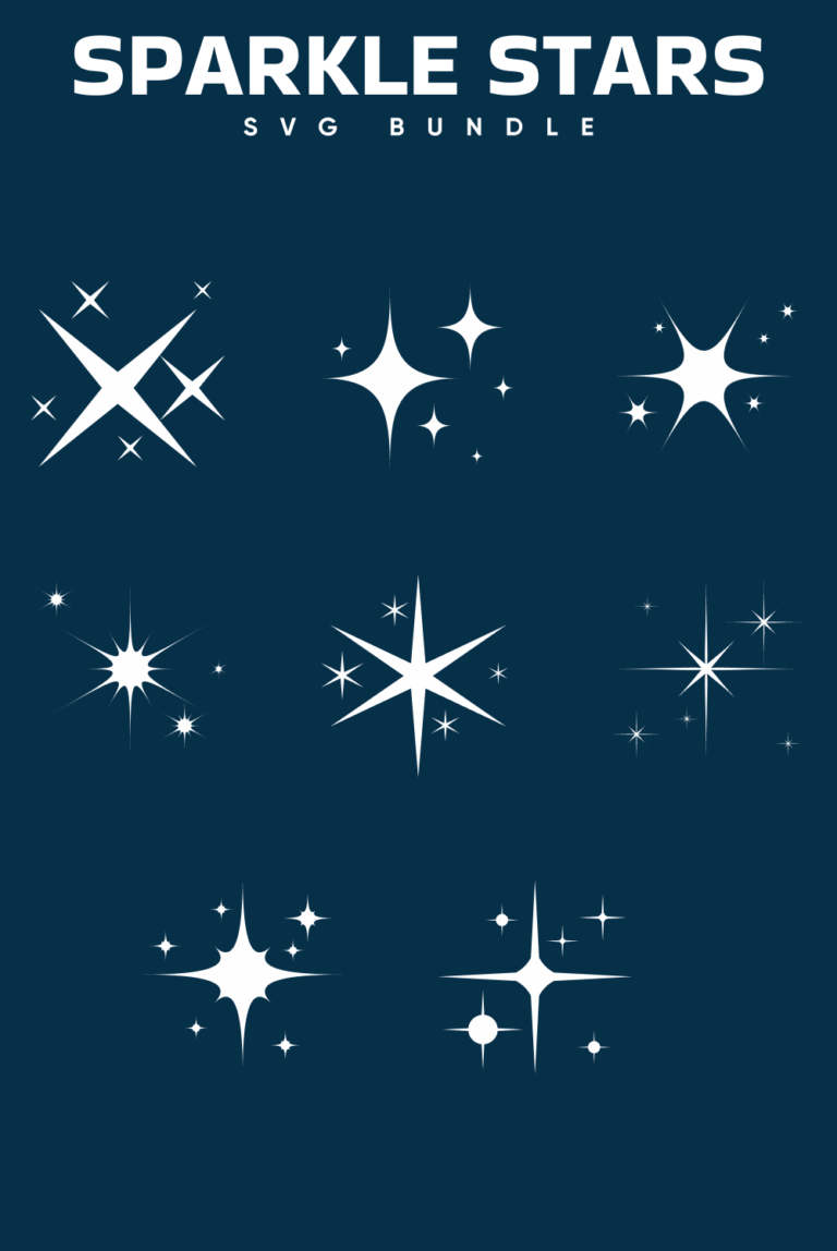 Sparkle Stars SVG – MasterBundles